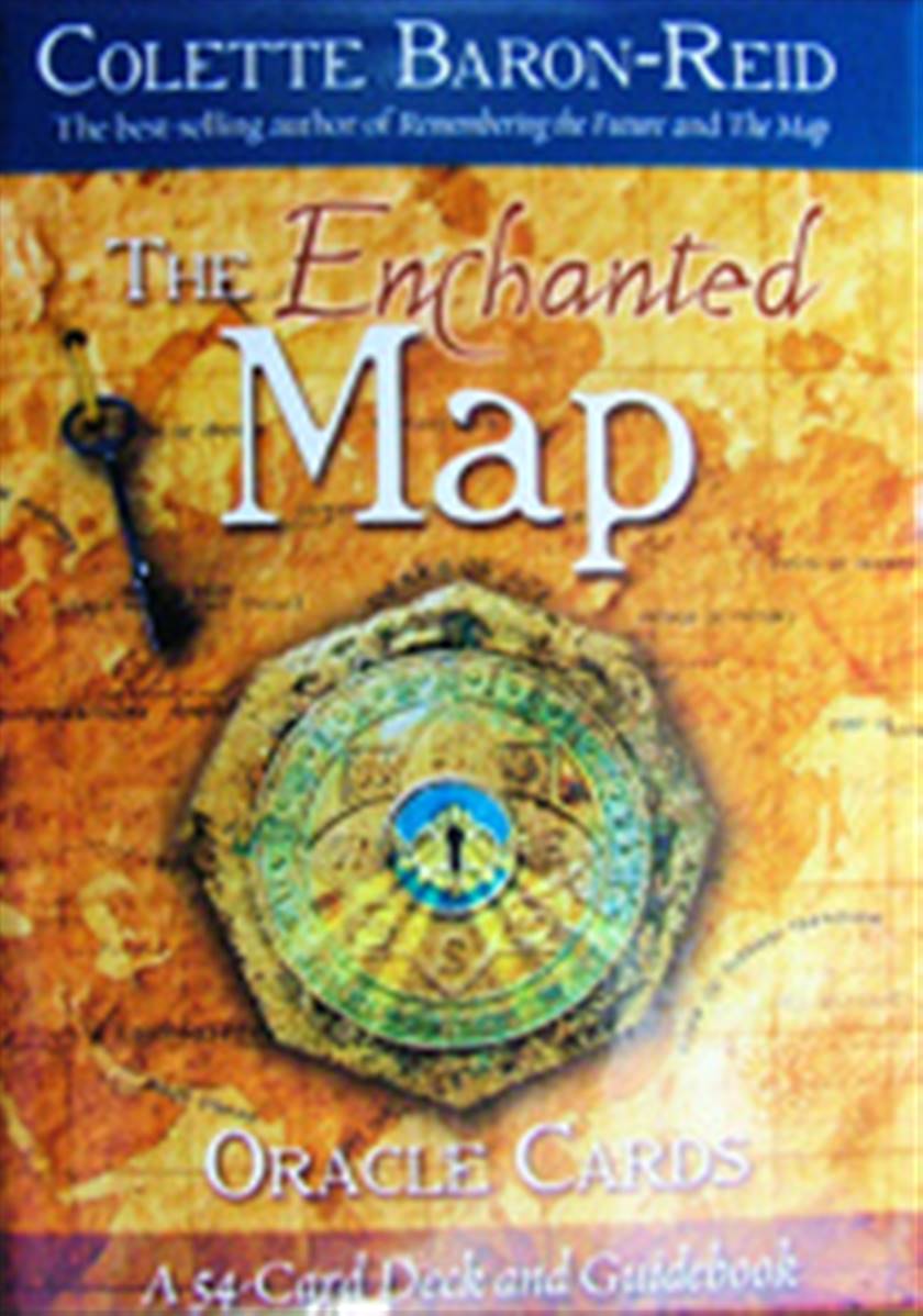 THE ENCHANTED MAP ORACLE CARDS. SPR5849
