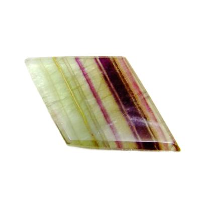 Fluorite fully polished diamond (Rhomboid Shape) slice specimen. SP16831POL