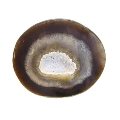Agate Polished Face Geode Half Nodule Specimen. SP16120SLF