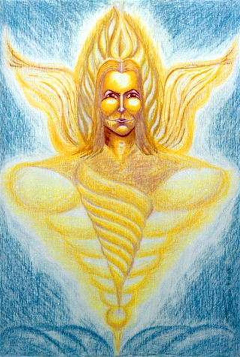 Cosmic Angel Limited Edition (500) Print by Geoffrey Treissman