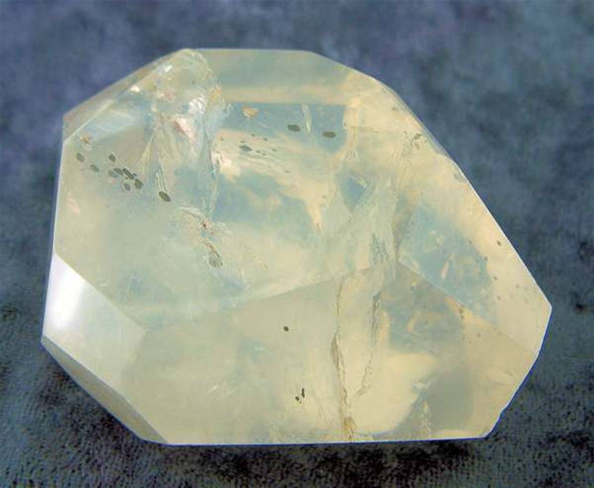 POLISHED FREE FORM MOON QUARTZ CRYSTAL SPECIMEN. SP3556POL