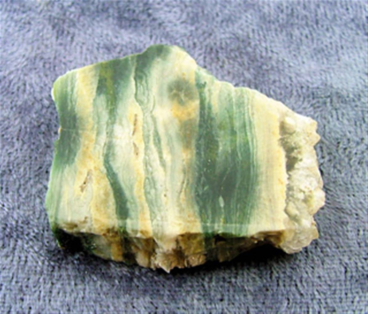 ORBICULAR JASPER SLICE SPECIMEN. SP7312POL