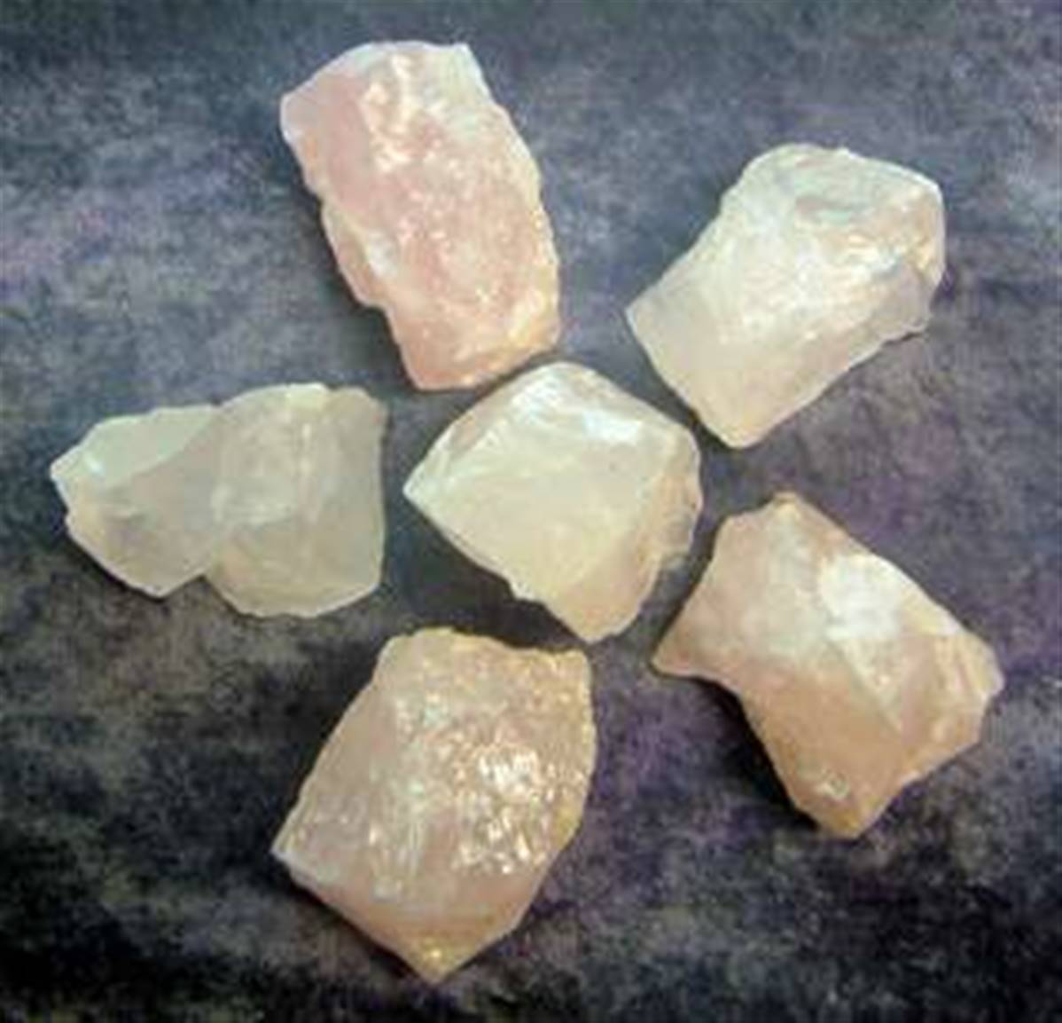 ROSE/ LILAC QUARTZ ROUGH CRYSTAL SPECIMENS. SPR3420
