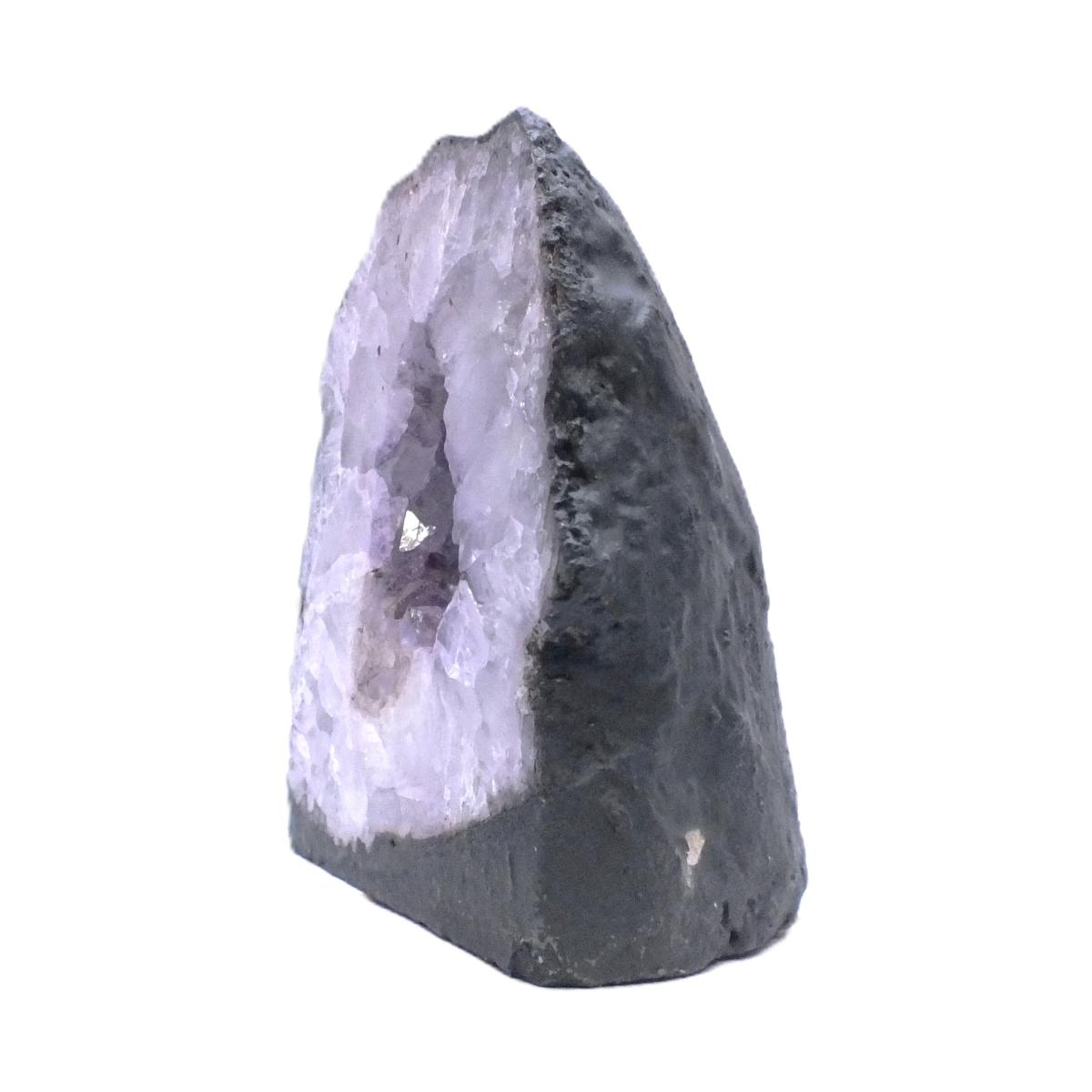 Amethyst Mini Cave Featuring Cut And Polished Front Face. SP17045CAV