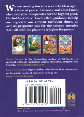 The Golden Future Oracle Cards With Guidebook. SPR16161