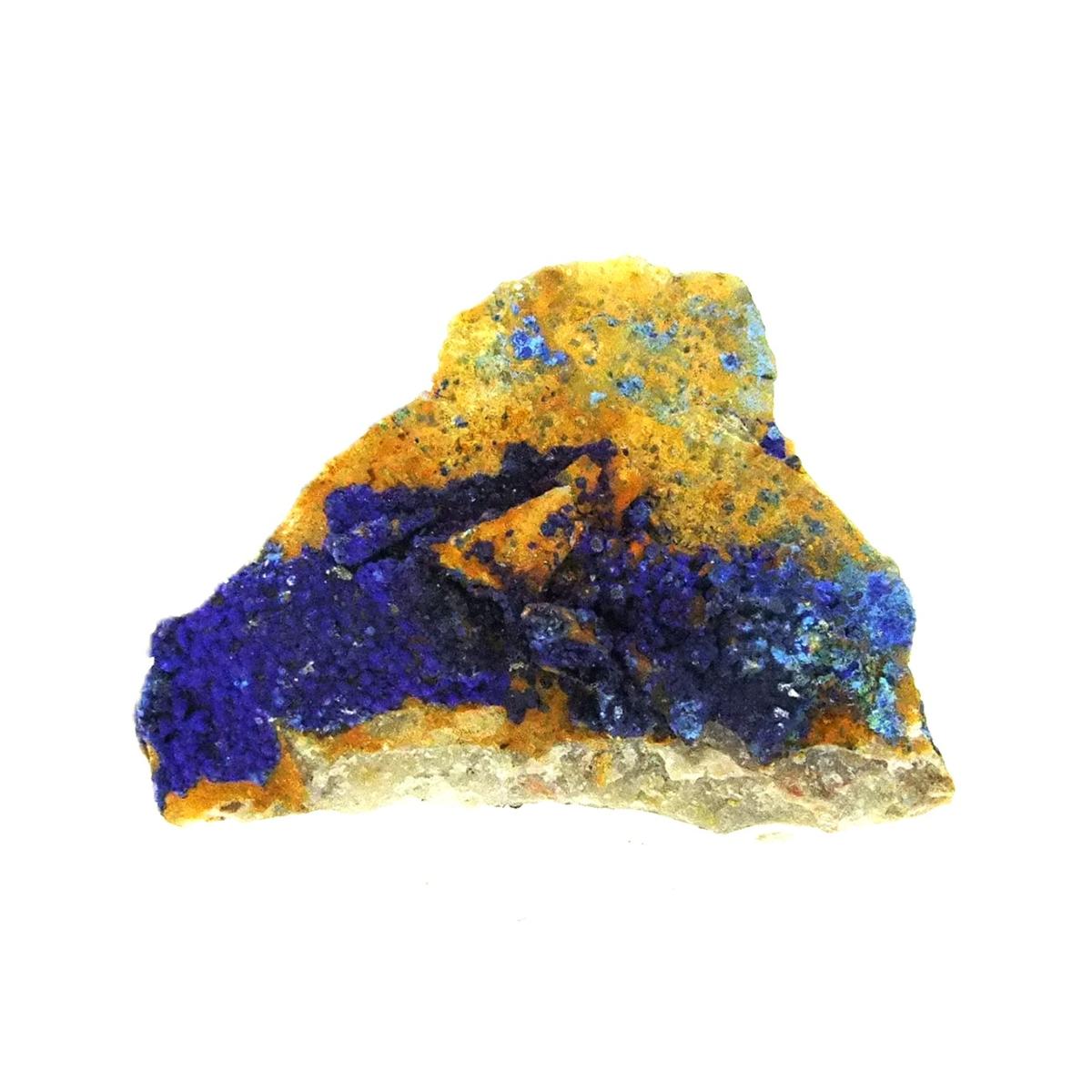 Azurite On Matrix Raw Crystal Specimen. SP15623